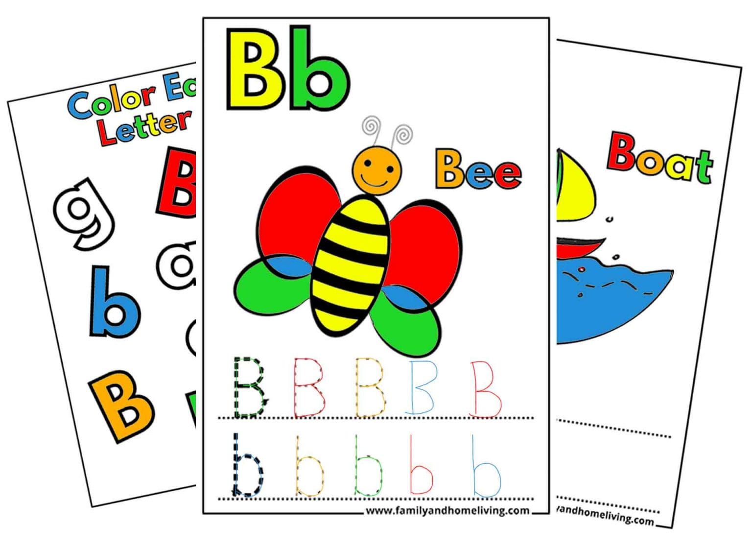 12 Letter B Coloring Pages: Pintables That Kids Love!