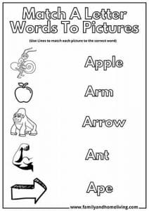 15 Free Coloring Pages For The Letter A (Kids Love These!)