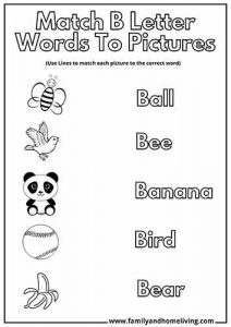 12 Letter B Coloring Pages: Pintables That Kids Love!