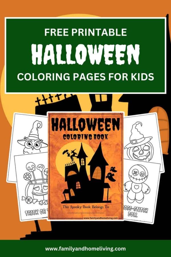15 Halloween Coloring Pages For Kids [Free Printables]