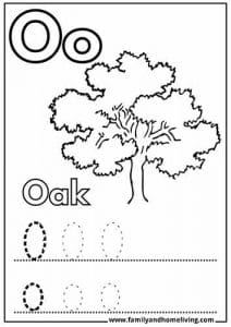 Free Printable Letter O Coloring Pages For Kids