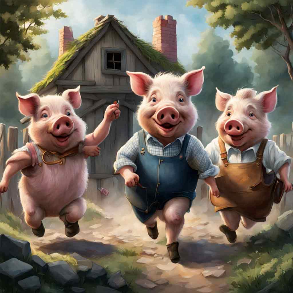 The Three Little Pigs Story (Free PDF Download & Printable)