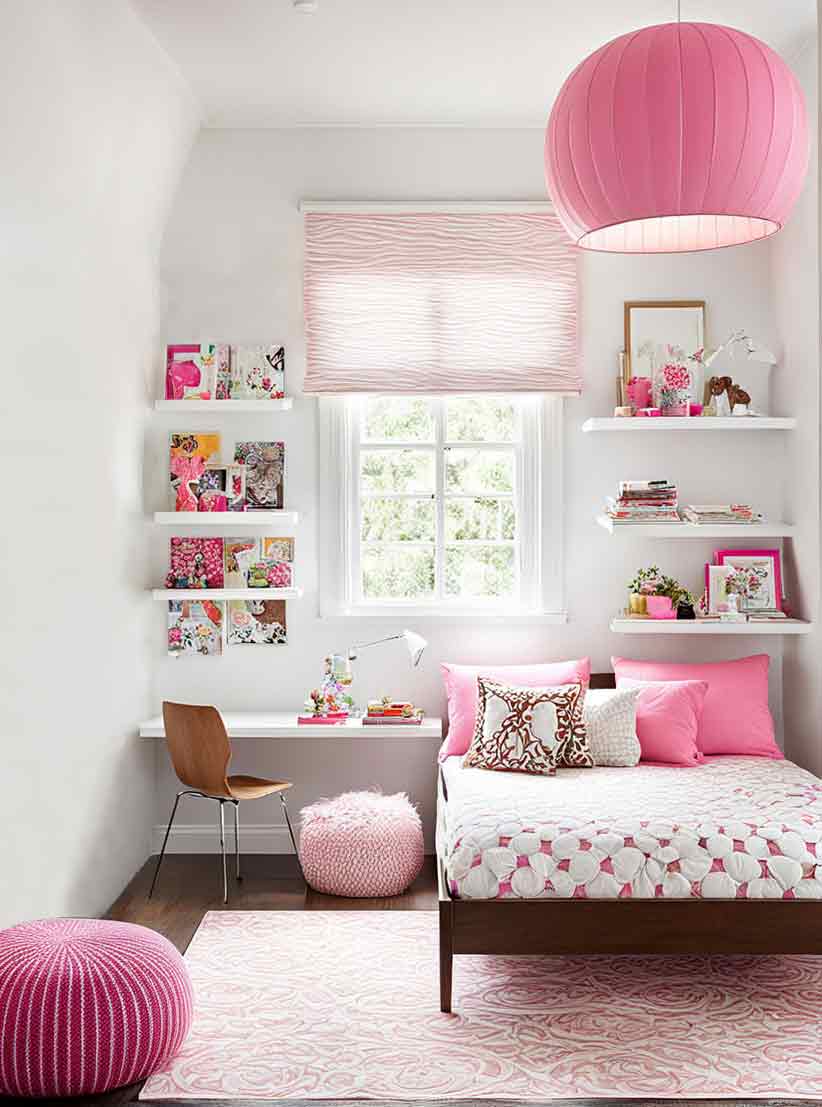 21+ Girls Pink Bedroom Ideas That Are Sweet, Stylish, And Fun