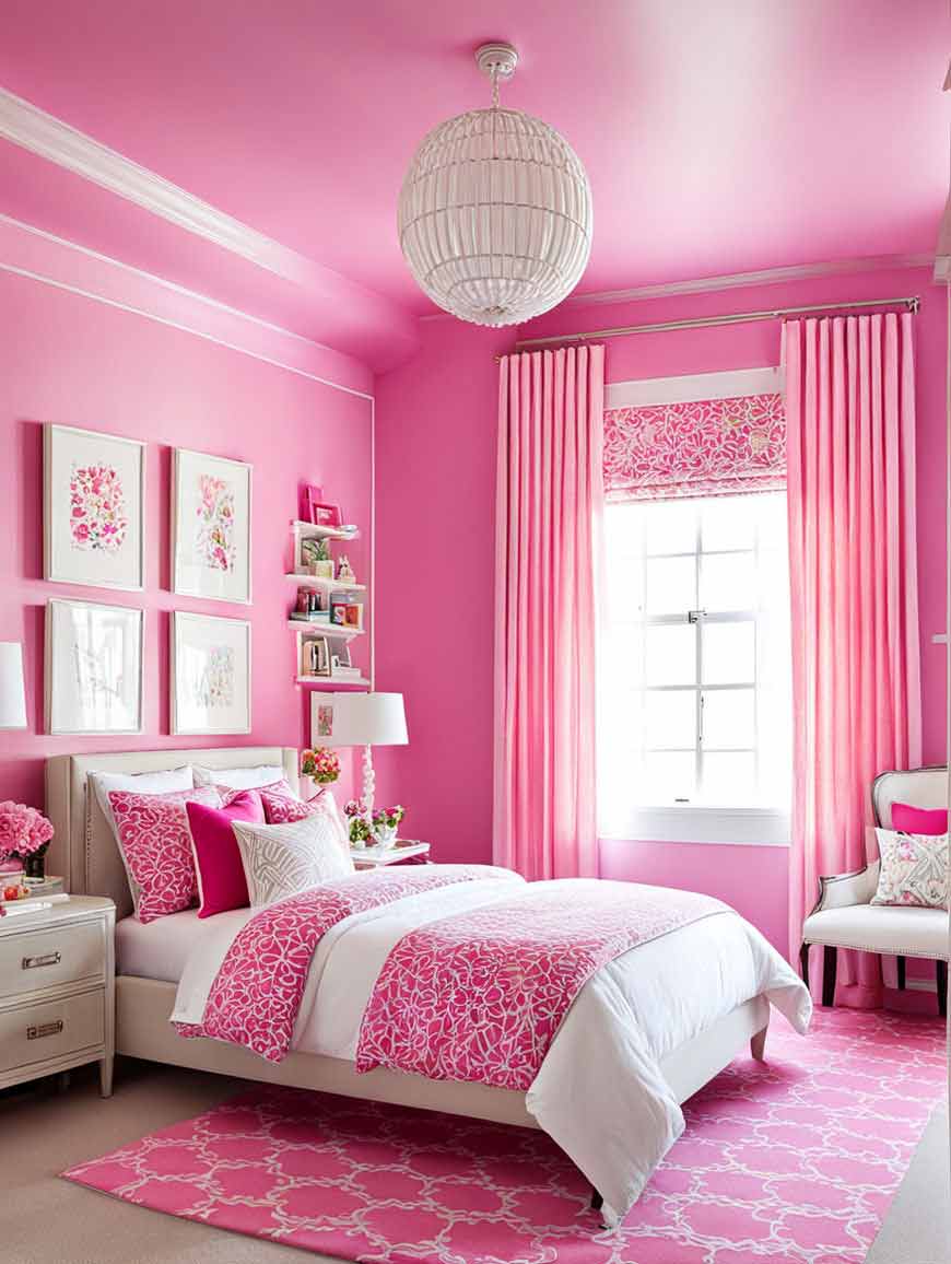 21+ Girls Pink Bedroom Ideas That Are Sweet, Stylish, And Fun