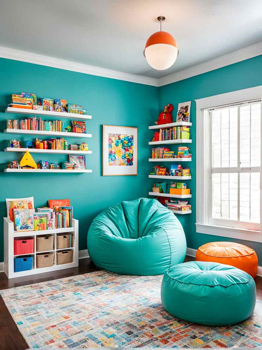 21 Beautiful Playroom Ideas For Kids: Play Area Inspiration