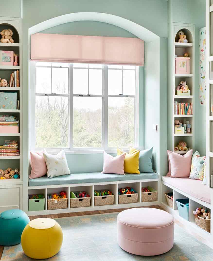 21 Beautiful Playroom Ideas For Kids: Play Area Inspiration