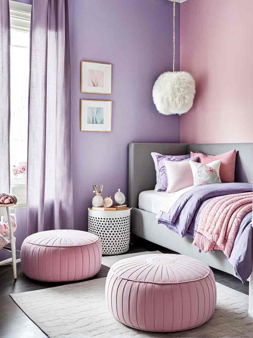 35+ Enchanting Purple Bedroom Ideas For Kids And Teens