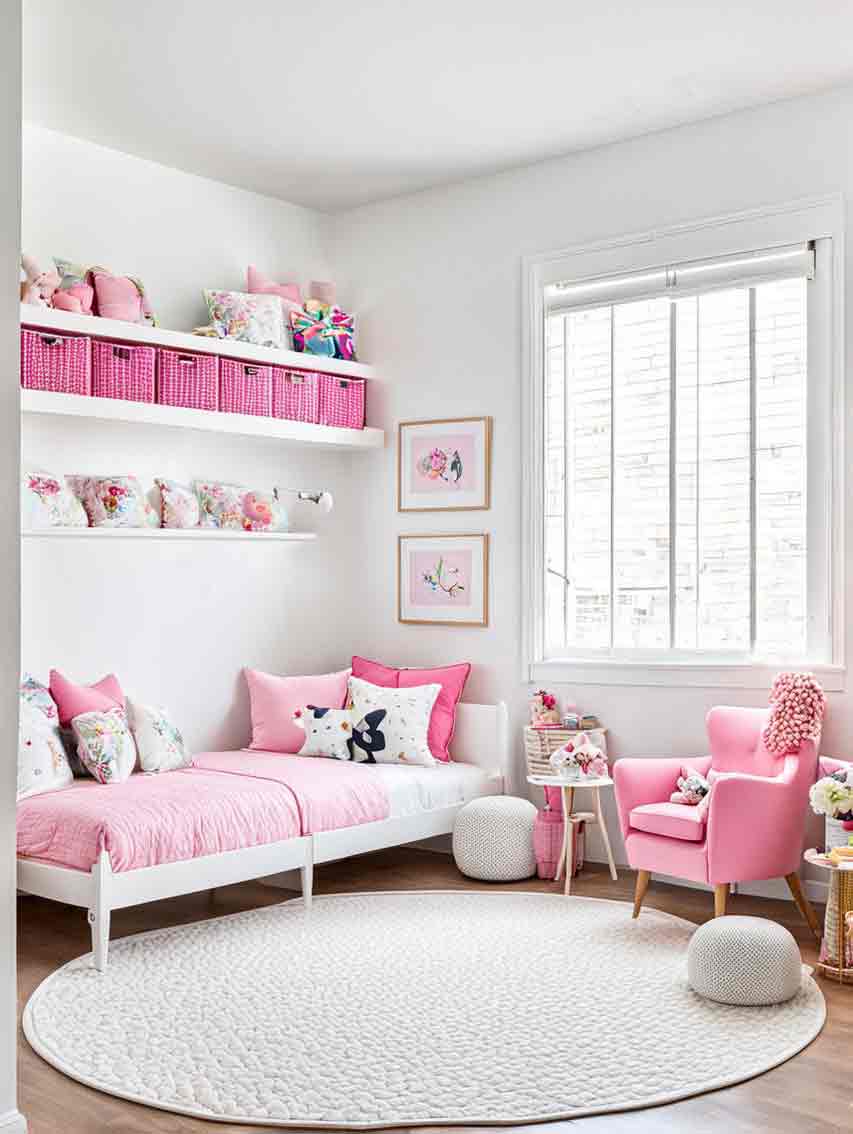 21+ Girls Pink Bedroom Ideas That Are Sweet, Stylish, And Fun