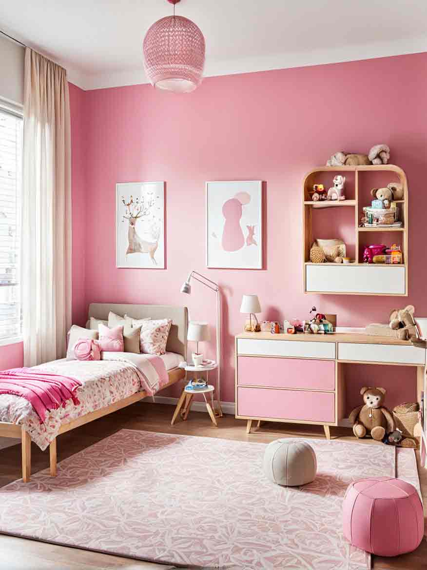 21+ Girls Pink Bedroom Ideas That Are Sweet, Stylish, And Fun
