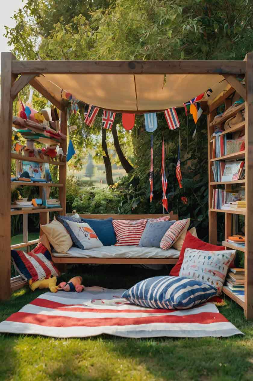 How To Create The Perfect Outdoor Reading Nook For Kids