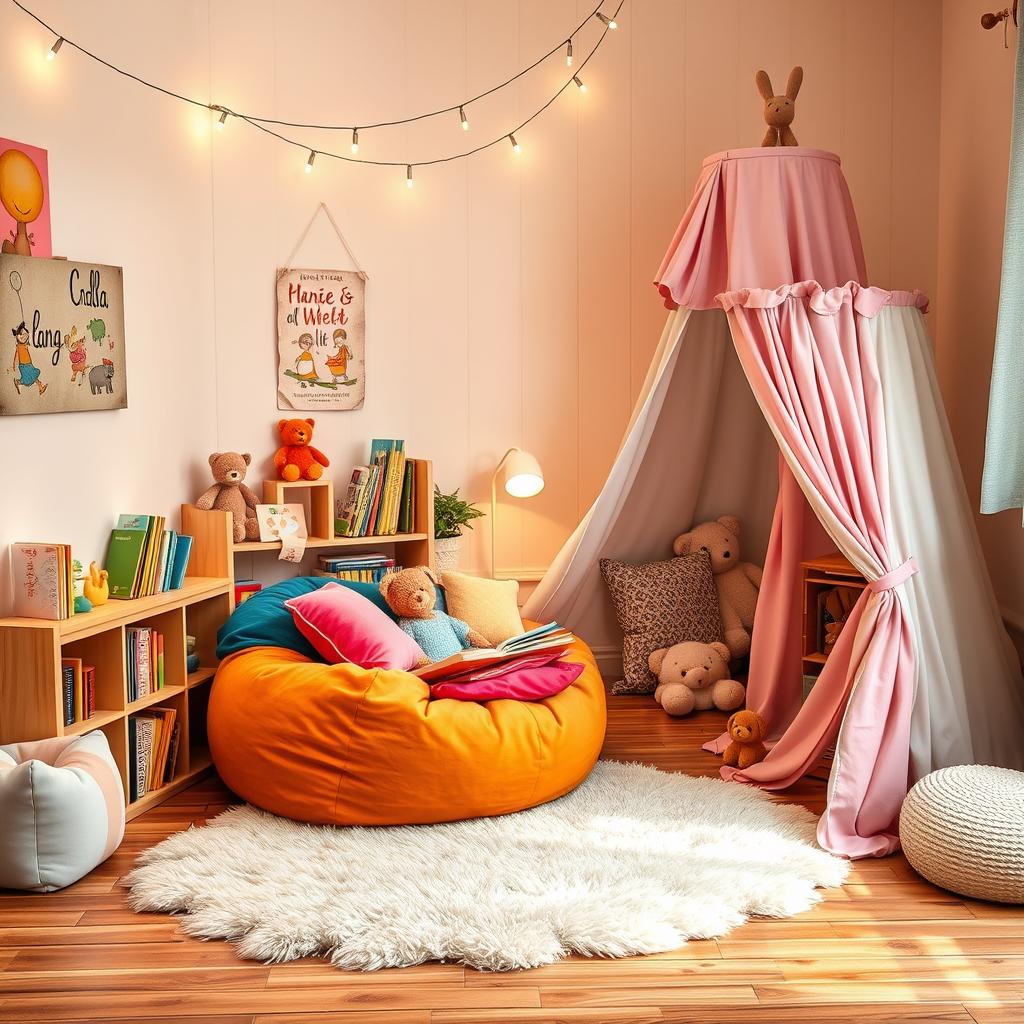 How To Decorate A Reading Corner For Kids To Encourage Reading