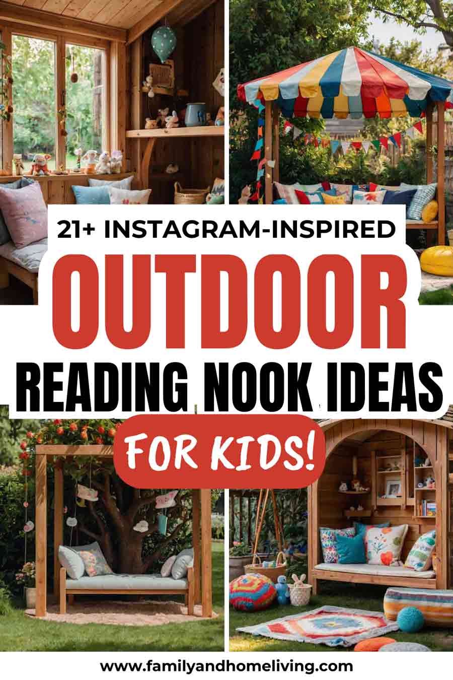 21+ Real-Life Outdoor Reading Nook Ideas For Kids (With Pics)